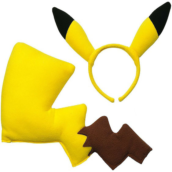 Joke Shop Pikachu Ears And Tail